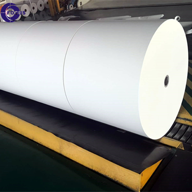 Good Whiteness Jumbo Thermal Paper Roll For Thermal Printers and ATM ...